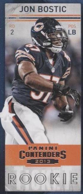 2013 Panini Contenders - Jon Bostic #146 (AU, RC) for sale online | eBay