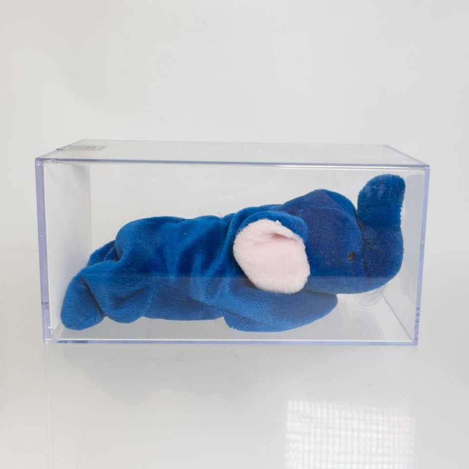 Authenticated TY Beanie Baby - PEANUT (Royal Blue) (3rd Gen Hang Tag ...