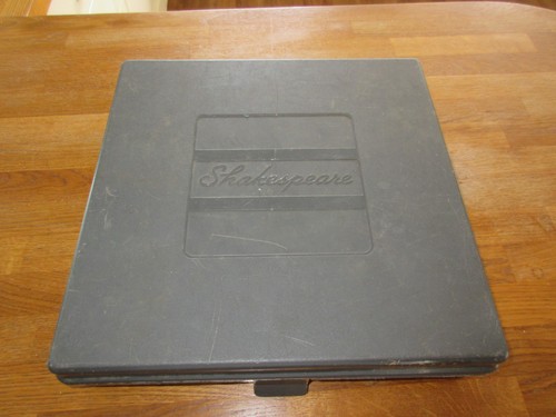 Large Shakespeare Matchman Hinged Fishing Tackle Box 34cm x 34cm x 8cm ...