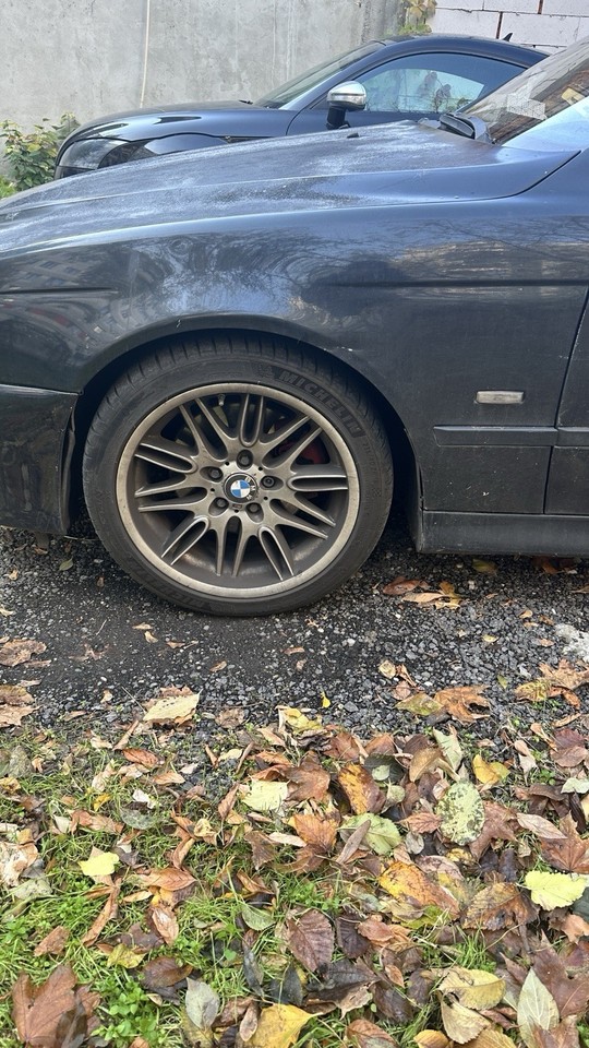 2000-2003 BMW E39 M5 18" Staggered Style 65 /M Double Spoke Wheel Set ...