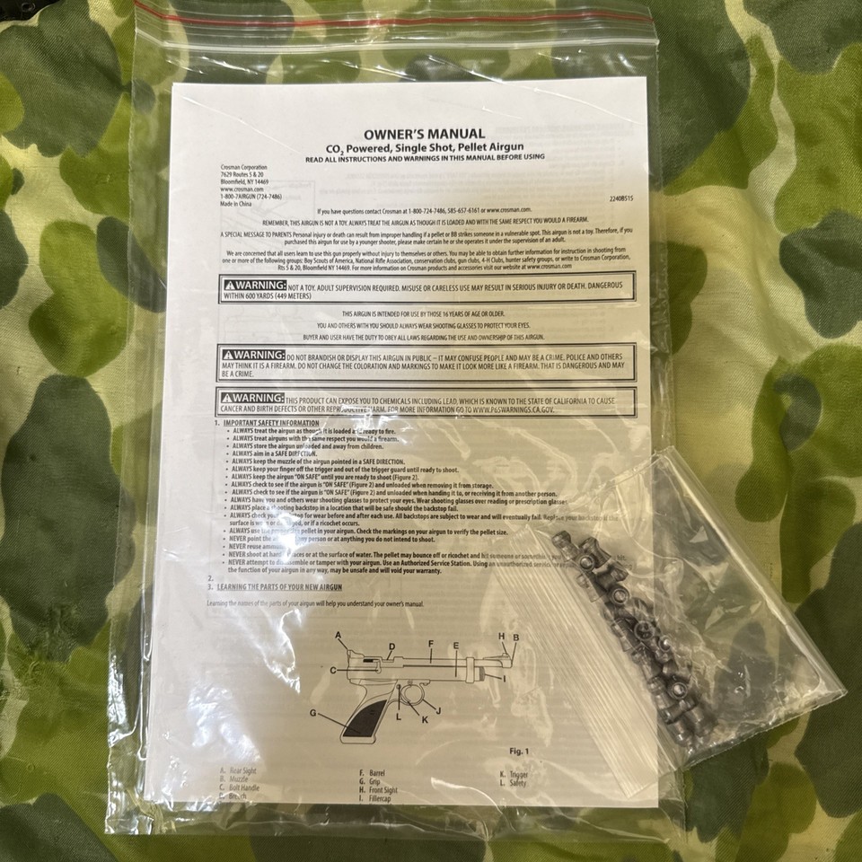 🌲🌲Custom Crosman 2240XL Carbine, C02, .22. Many Enhancing Extras. 🌲🌲 | eBay