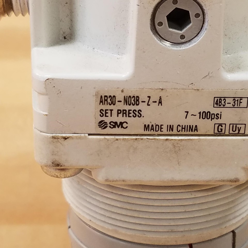 SMC AR30-N03B-Z-A Pneumatic Pressure Regulator, 7-100 PSI - USED | eBay