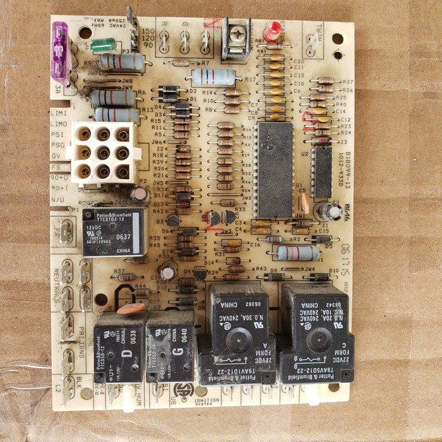 Goodman Amana 1012-933d B1809913s Furnace Control Circuit Board for ...