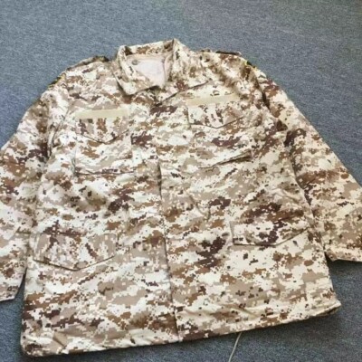Original Libya Army USMC desert MARPAT Camouflage Uniform Detachable ...