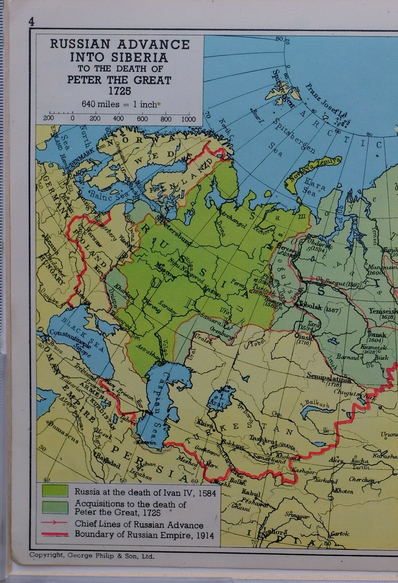 Peter The Great Map