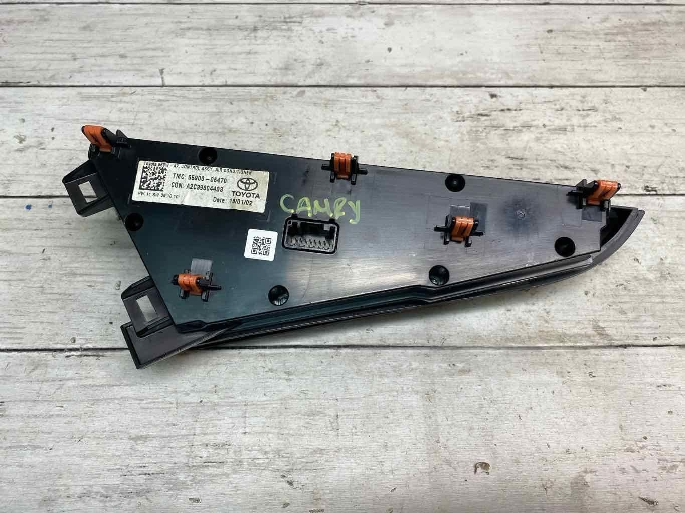 Toyota Camry climate control 2018 to 2023 7.0" touch screen assy OEM ...