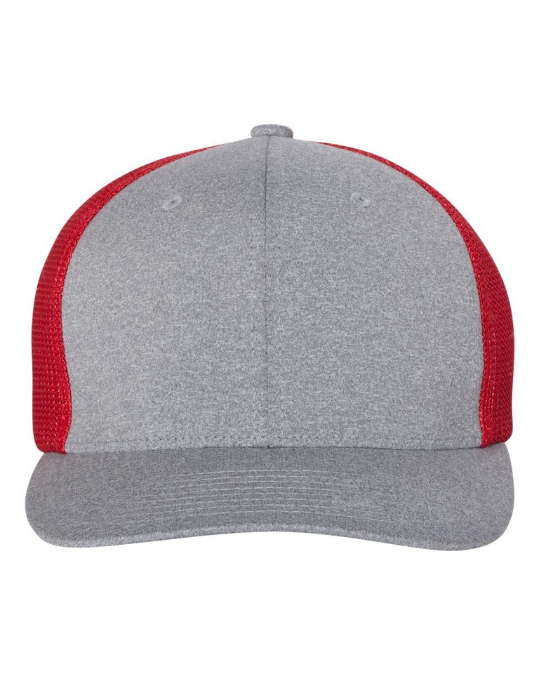FLEXFIT 6511T - FITTED TRUCKER CAP, MESH BACK, BASEBALL HAT, PLAIN ...