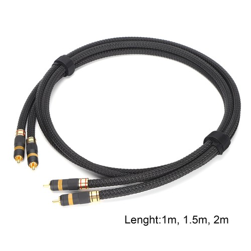 Monosaudio A202R Cable Pure Copper Silver‑Plated Double Head 2RC BGI ...