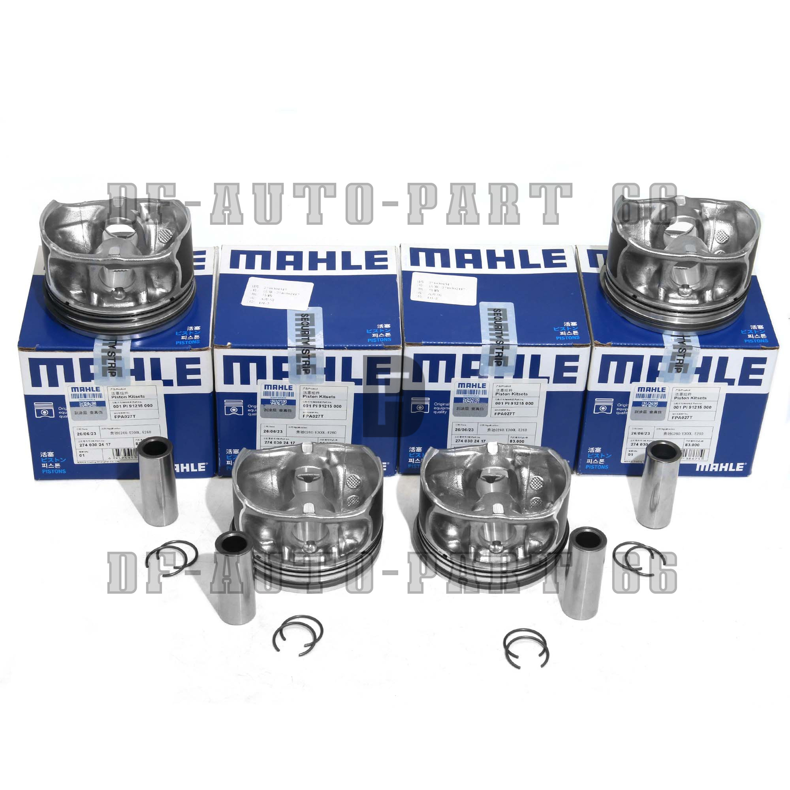 Engine Overhaul Rebuild kit For Mercedes-Benz C250 E300 W205 W212 X253 ...