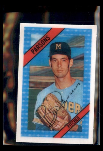 1972 Kellogg's 3-D Super Stars #05 Bill Parsons | eBay