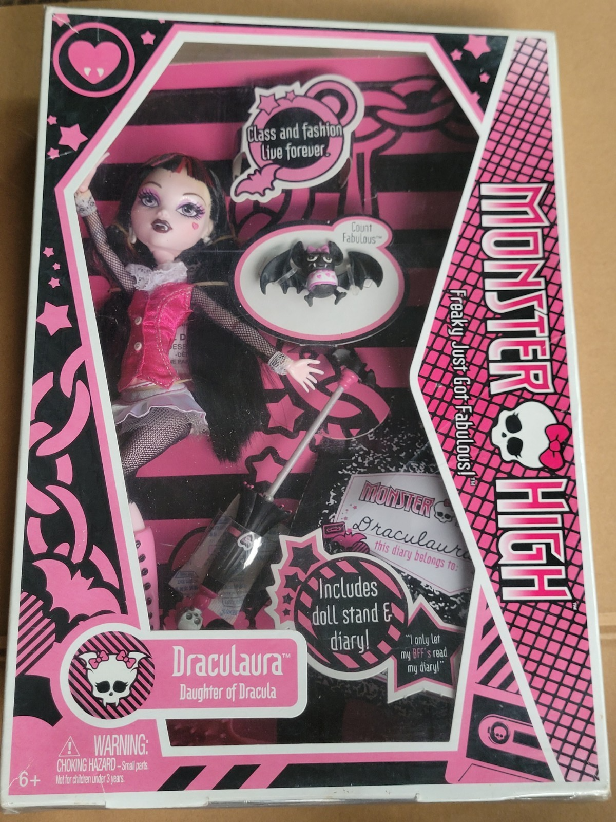2009 Monster High First Wave Generation 1 Draculaura Doll | eBay