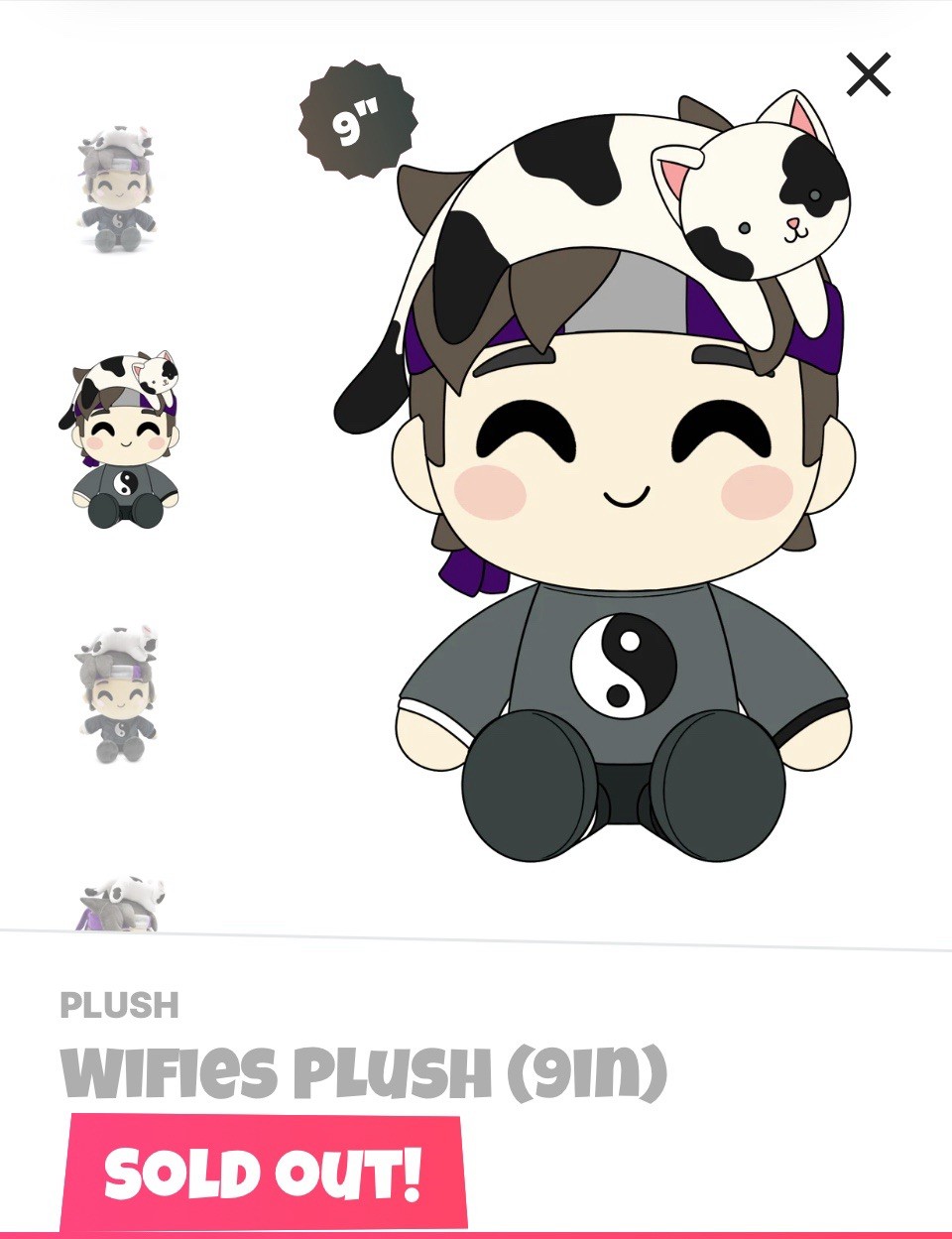 Youtooz * Wifies * 9” Plush * In Hand * NEW * Sold Out | eBay