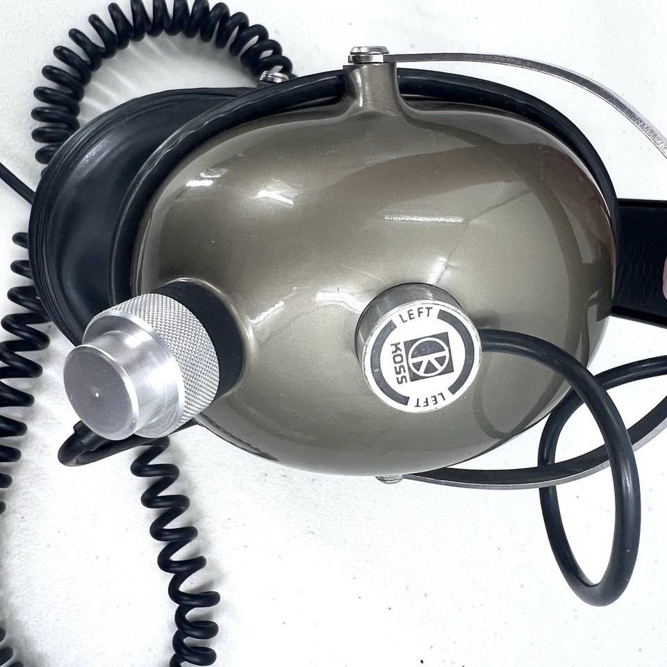 Rare Vintage KOSS PRO 4A Over The Ear Headphones - Working | eBay