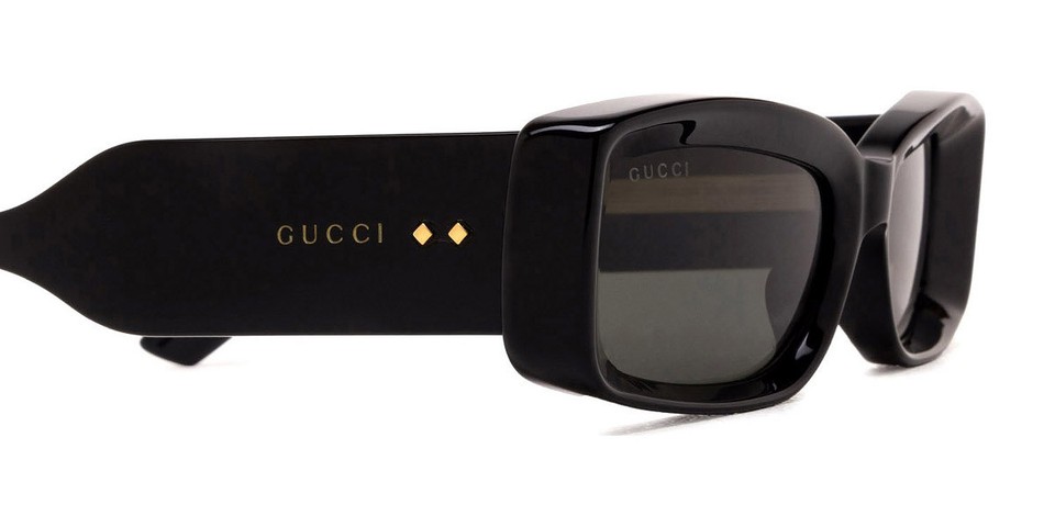 Gucci GG1528S Sunglasses Women Black 53mm New 100% Authentic ...