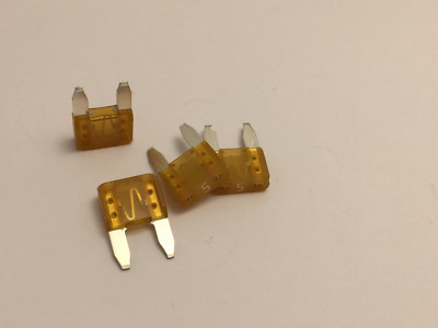 4 X 5 Amp Mini fuse Orange 5A ATM Free shipping | eBay