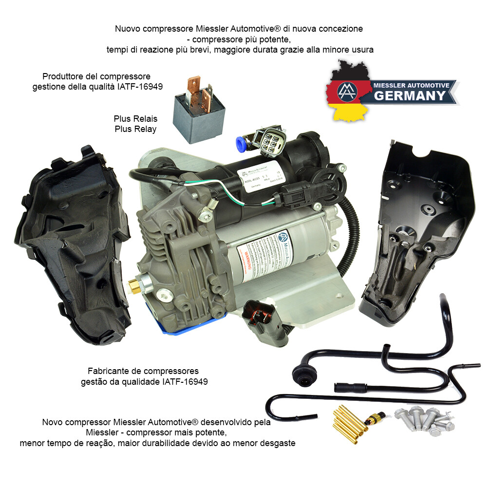 Land Rover SPORT (L320) Compressor Unit air suspension LR078650 | eBay