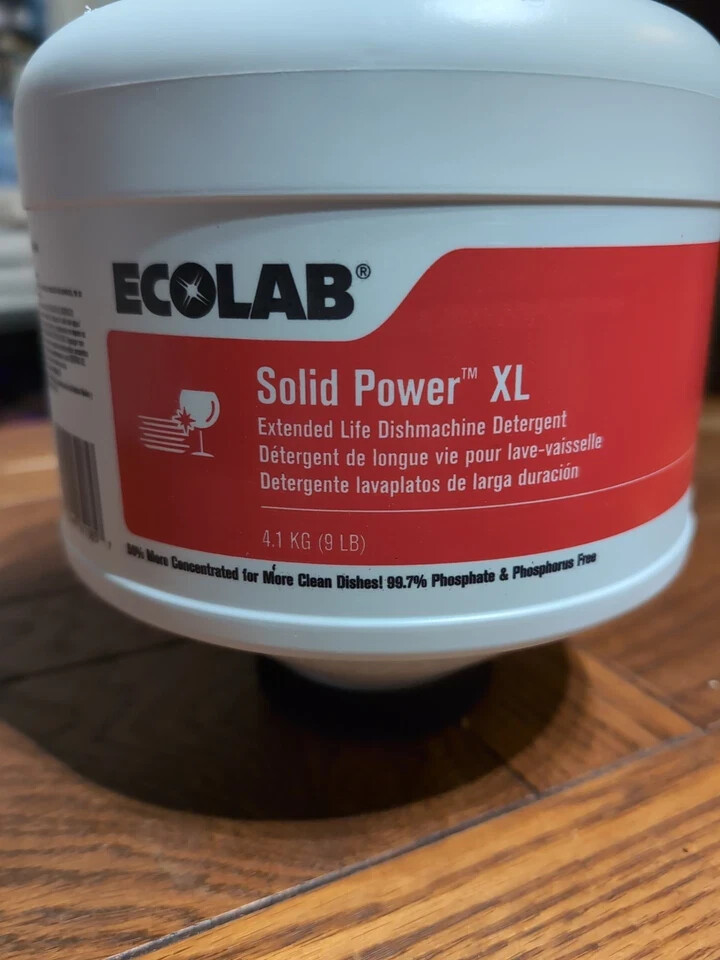 ECOLAB Solid Power XL Dishmachine Detergent | eBay