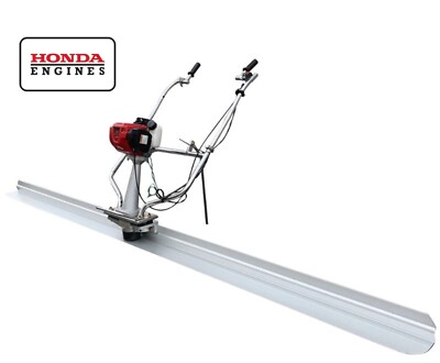 Honda GX35 Concrete Power Screed Surface Vibrating Finishing Float w ...