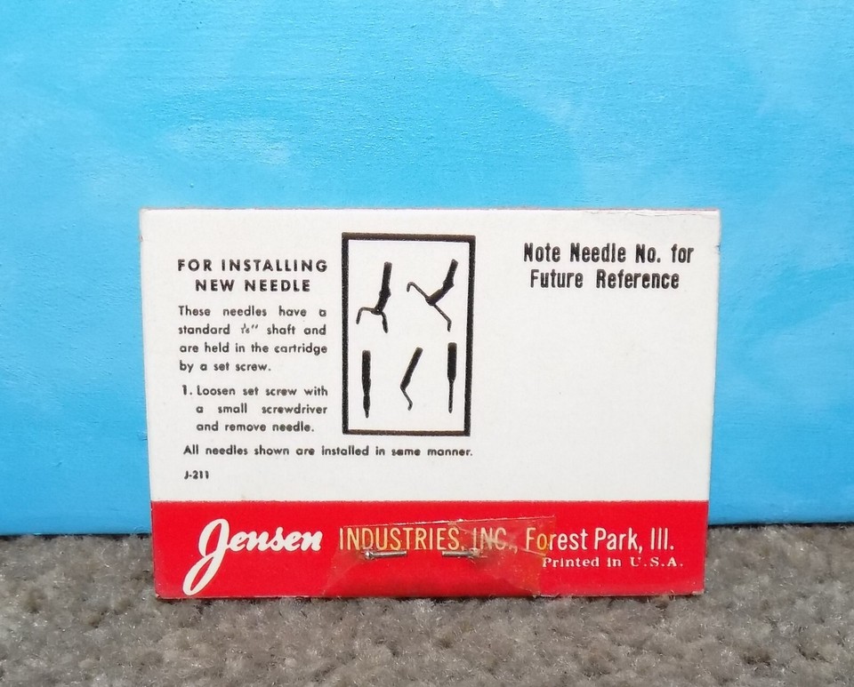 Jensen A-83 Phono Stylus Needle for Astatic Cartridge D(M) NOS | eBay