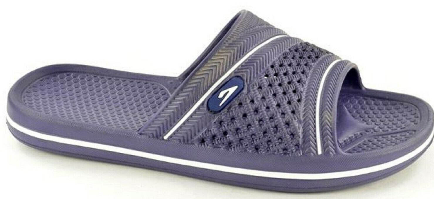 Ladies Pool Sliders EVA Beach Shower Slip On Lightweight Waterproof ...