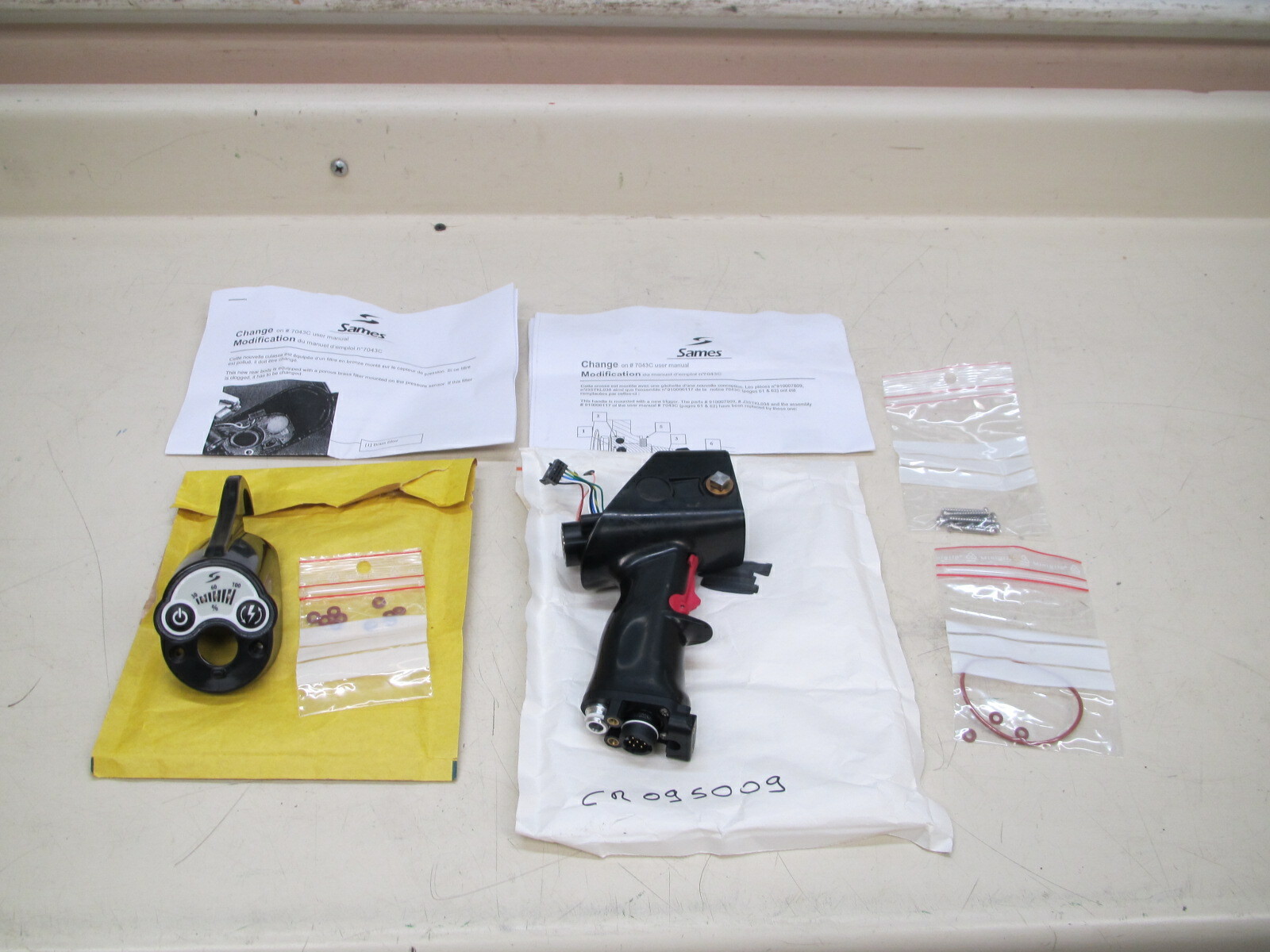 Sames Kremlin Spraymium Electrostatic Spray Gun Replacement Handle ...