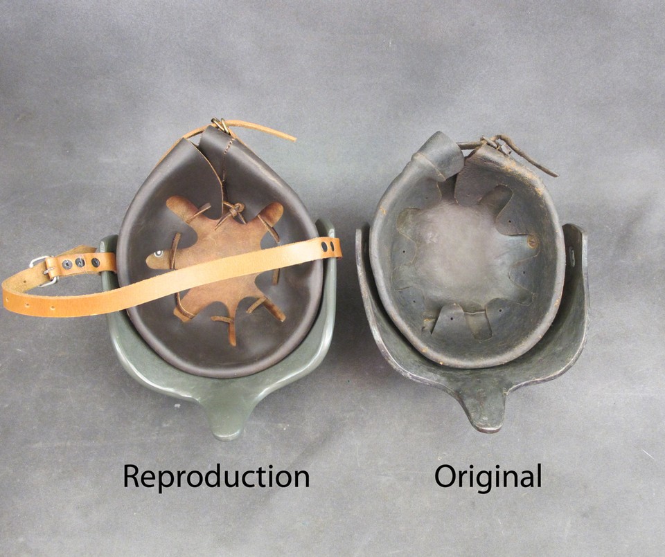 German WWI Imperial Detachment Gaede Steel Helmet, Experimental Design ...