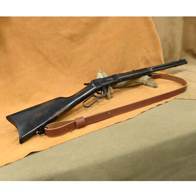 Vintage Leather Rifle Sling Gun Carrying Strap Shooting Adjustable ...