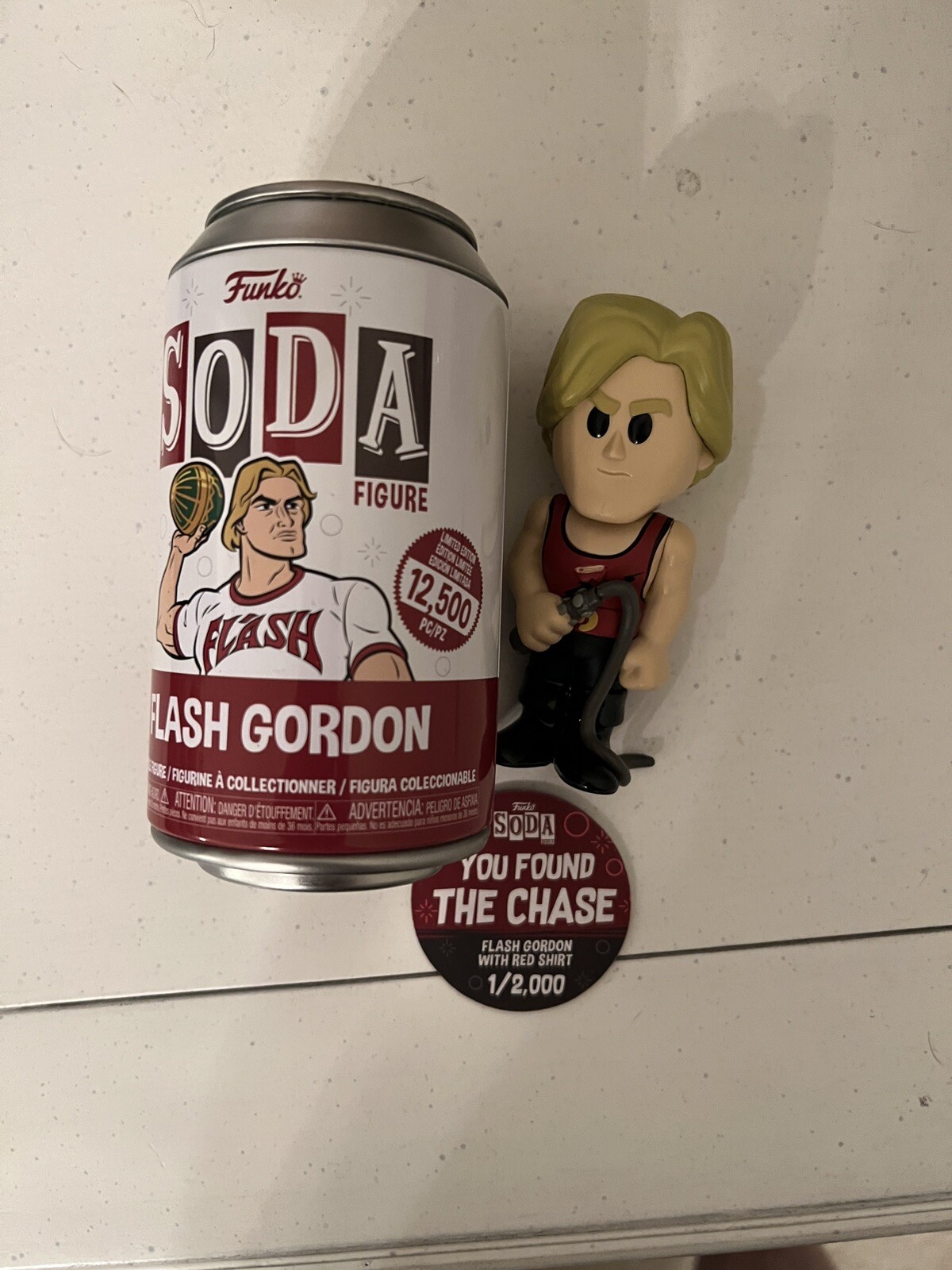 Funko Soda Flash Gordon with Red Shirt Chase 1/2000 | eBay