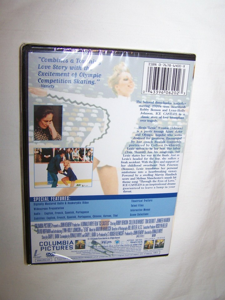 Ice Castles (DVD 2001) Robby Benson, Lynn-Holly Johnson; New/Sealed ...