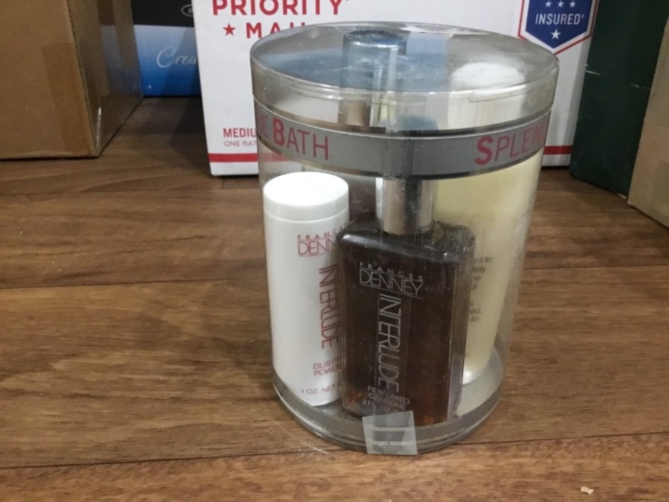 Interlude Perfumed Cologne Splash 2oz 59ml dusting powder 1 oz 28g bath ...