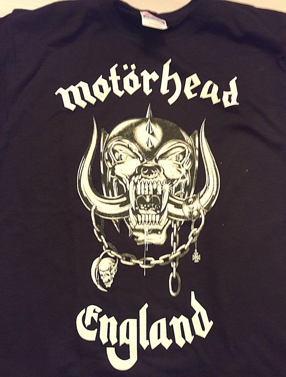 Logotipo De Motorhead Inglaterra Compra Motorhead Camiseta De