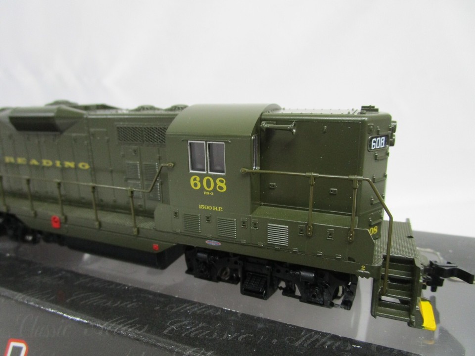 Atlas Classic HO Scale Reading EMD GP7 Diesel Locomotive #608 NOS DCC ...