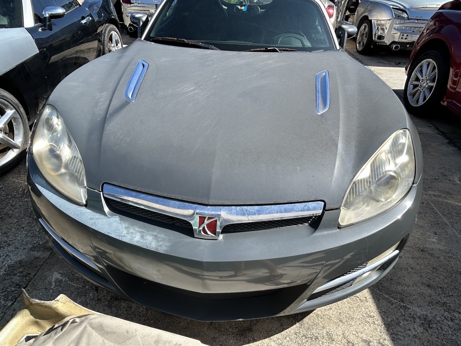 2007-2011 SATURN SKY FRONT BUMPER COMPLETE OEM ORIGINAL GRAY⭐️⭐️⭐️ | eBay