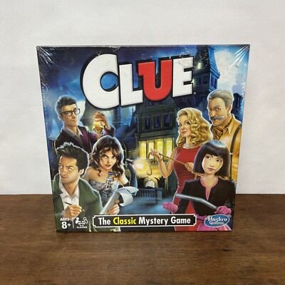 Clue The Classic Mystery Game Hasbro Gaming New Sealed | eBay