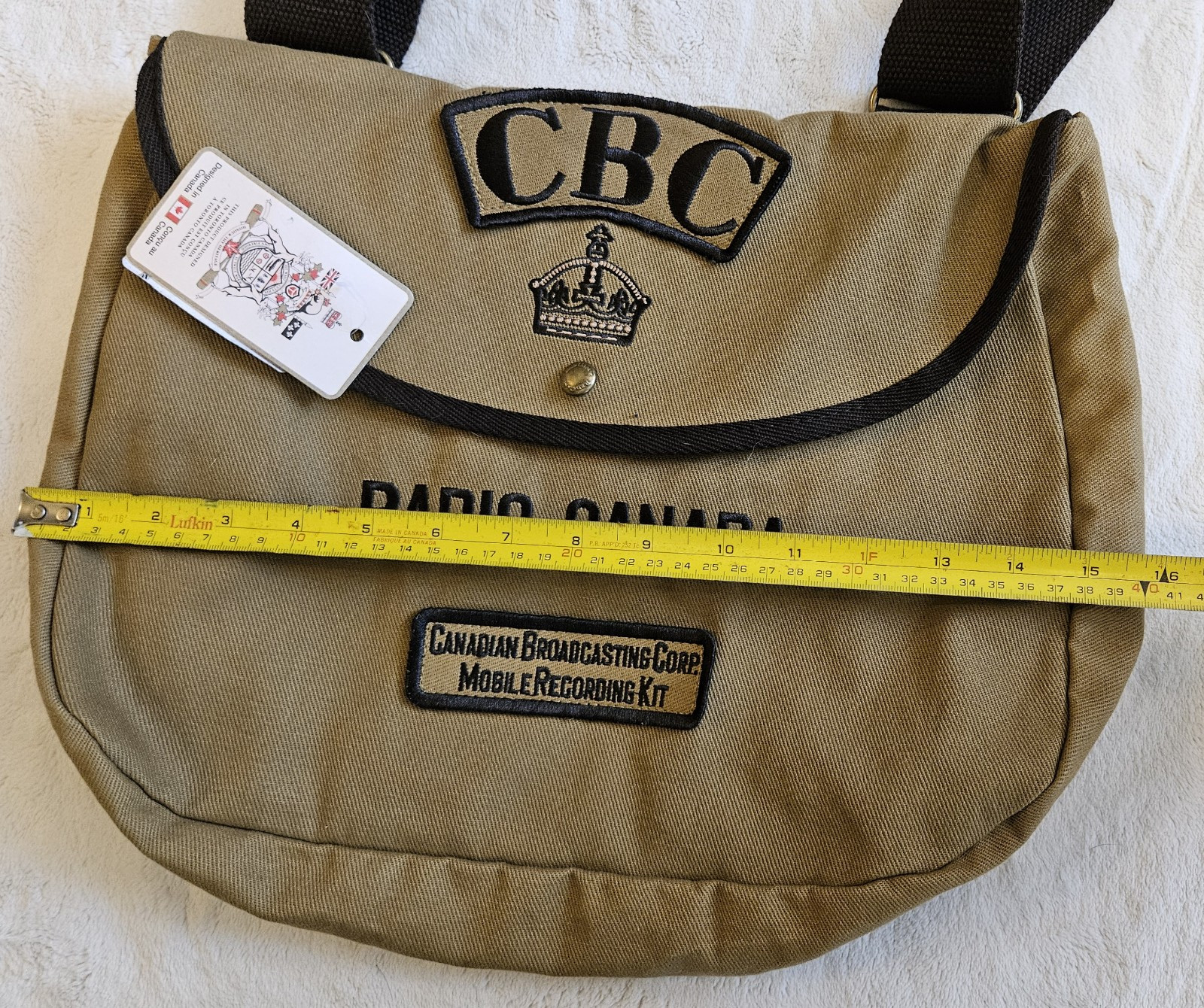 Red Canoe Unisex CBC Radio-Canada Shoulder Bag NWT Vintage Look | eBay