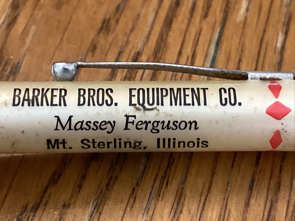 Massey Ferguson Mt Sterling Il Advertising Screwdriver Barker Bros ...