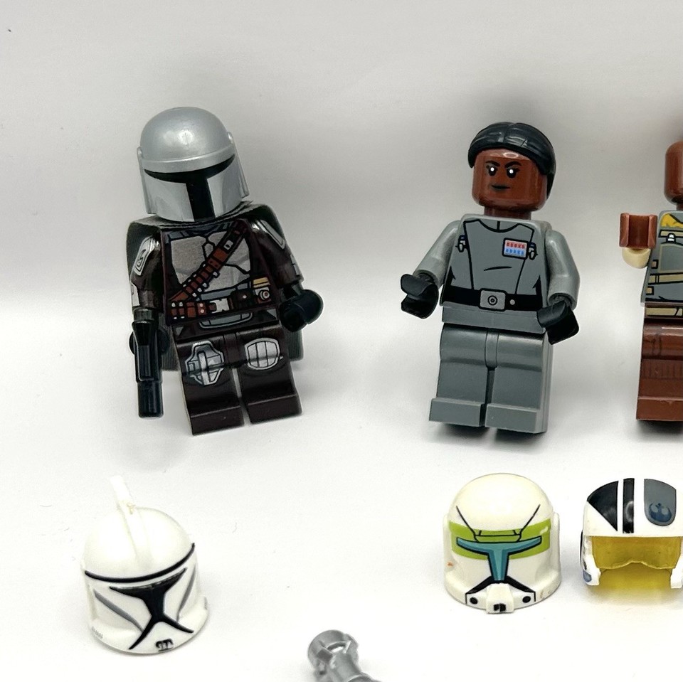 Lego Star Wars Minifigure Lot Admiral Sloane Mandalorian Bd-72 Leut ...