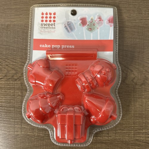 Sweet Creations by Good Cook 5 Pop Round Cake Pop Press with How To ...