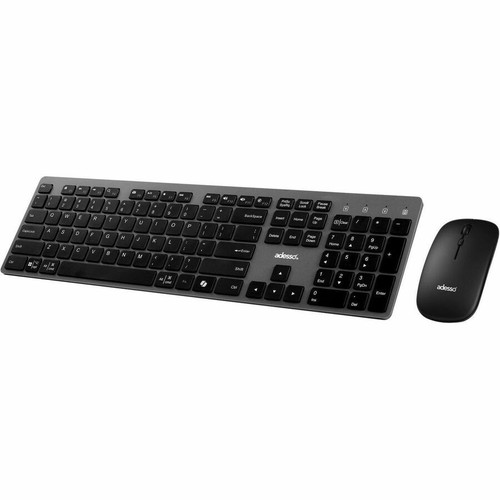 Adesso EasyTouch 7300 USB C Wireless Scissor Switch Keyboard and Mouse ...