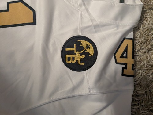 New Orleans Saints Alvin Kamara jersey white adult large (Rare Tom ...