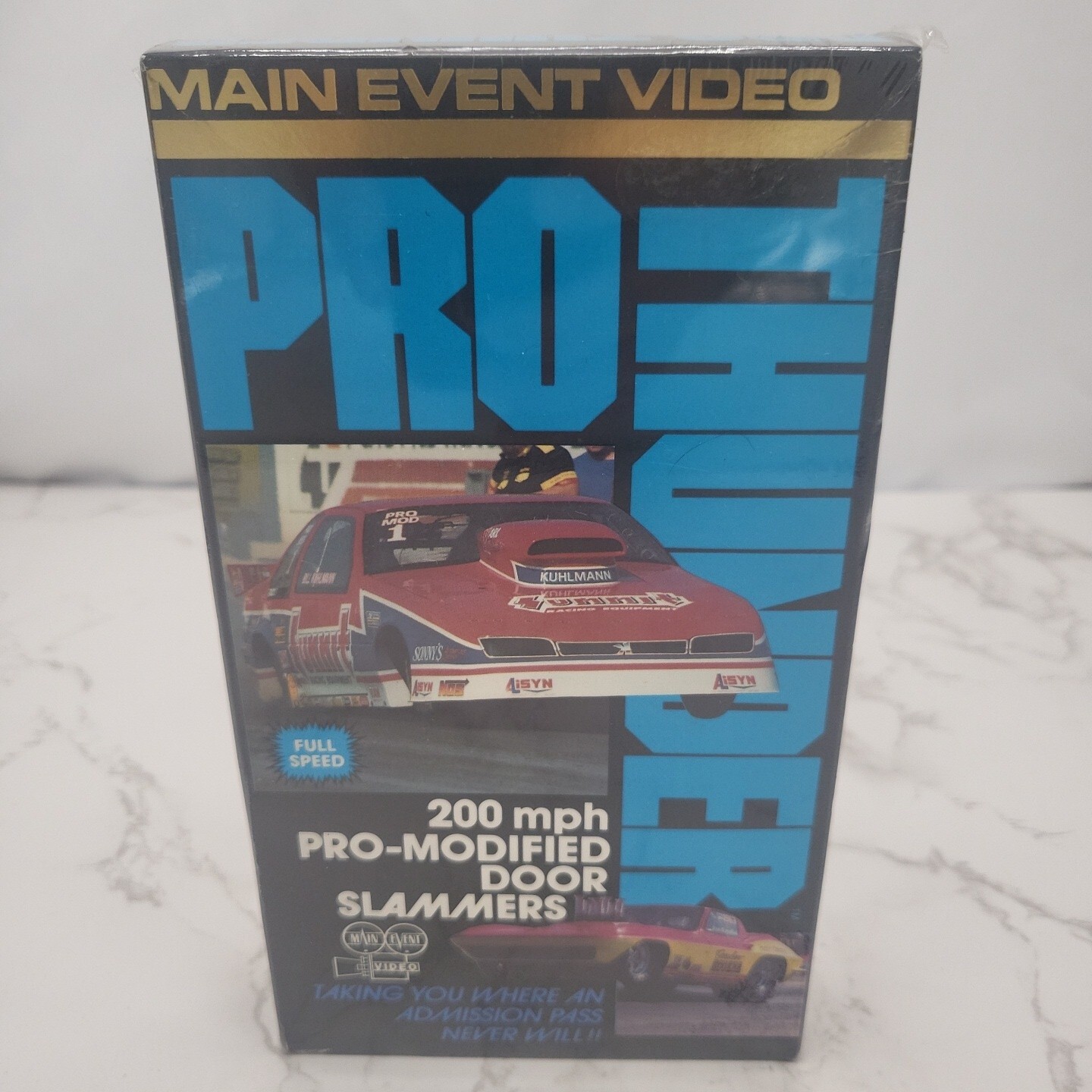 Rare Vintage New Sealed Pro Thunder Drag Racing Pro-Modified VHS Main ...