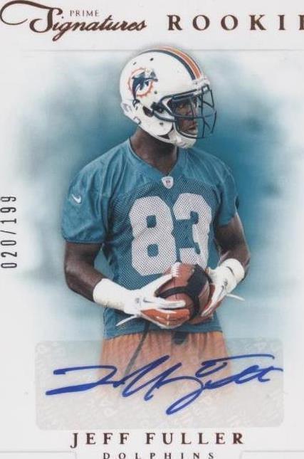 2012 Panini Prime Signatures - Rookie Signature Jeff Fuller #198 /199 ...