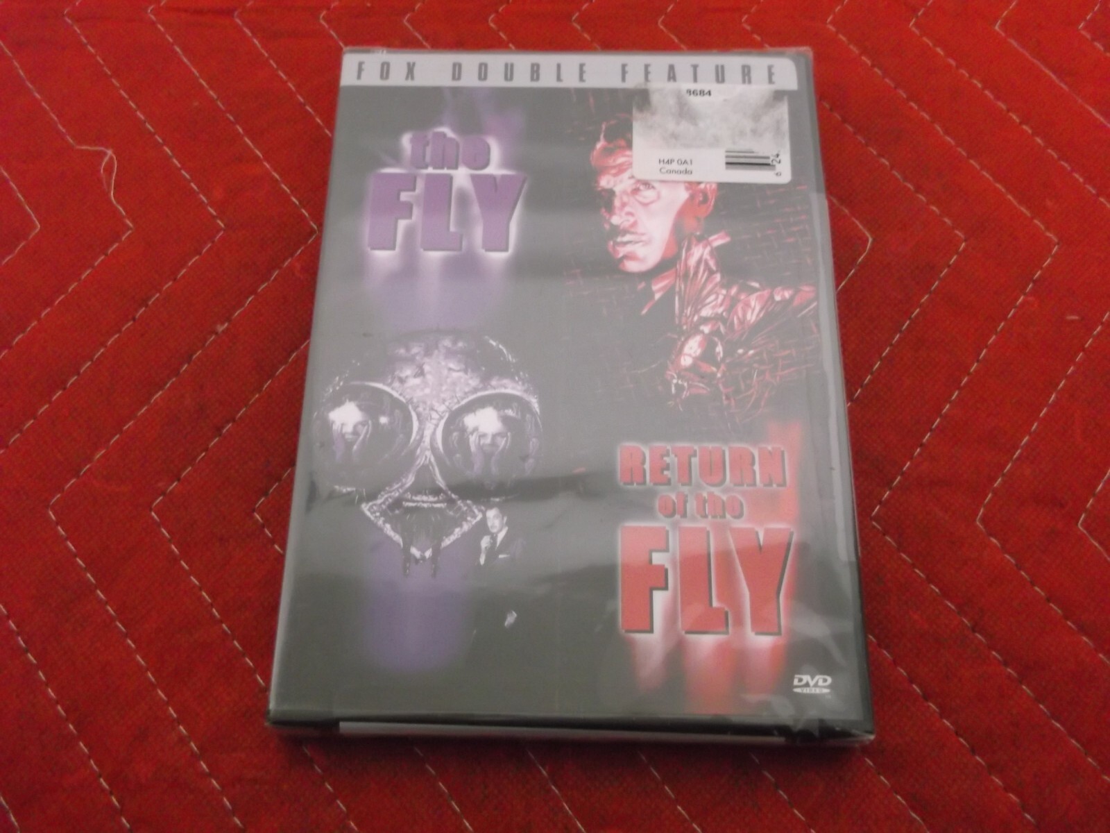 THE FLY & RETURN OF FLY DOUBLE FEATURE DVD NEW REGION 1 VINCENT PRICE ...