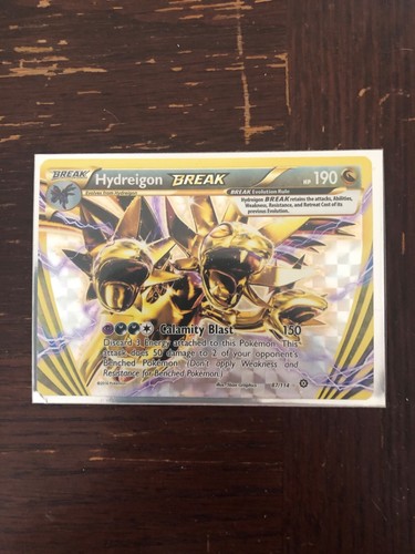 Hydreigon pokemon card BREAK holo single | eBay