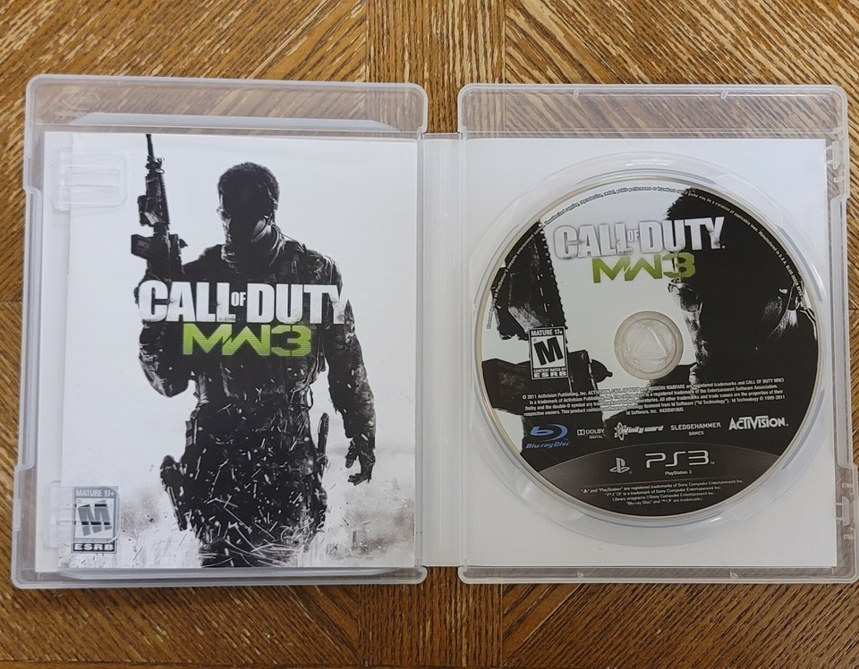 Call of Duty Modern Warfare 2 ,3, & 4 PS3 Bundle Complete W/Manuals ...