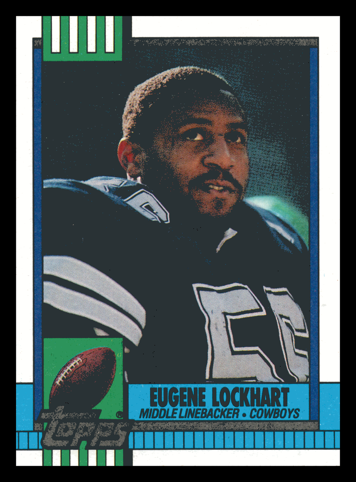 1990 Topps Eugene Lockhart Dallas Cowboys #493 NM-MINT | eBay