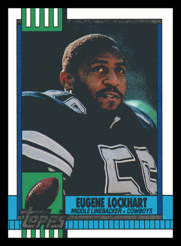 1990 Topps Eugene Lockhart Dallas Cowboys #493 NM-MINT | eBay