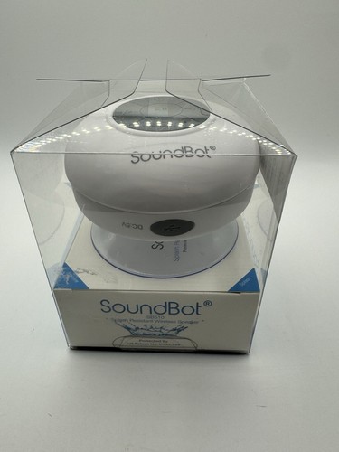 Soundbot SB510 HD Bluetooth Shower Speaker Water Resistant Handsfree ...