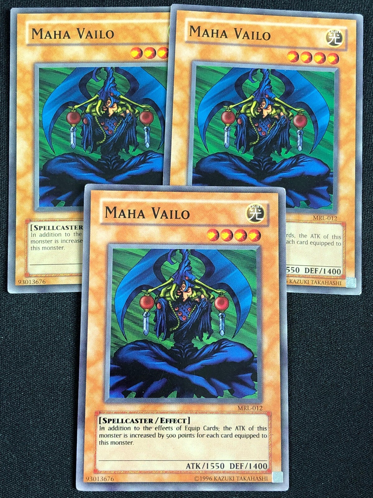 YUGIOH MAHA VALIO MRL-012 SUPER X3 PLAY/EDGE WEAR | eBay