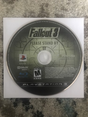 Fallout 3 Black Label (PlayStation 3, PS3) VG Disc Only. See ...